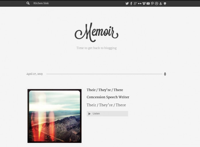 Most Popular Minimalistic Tumblr Themes and Layouts - BrandonGaille.com