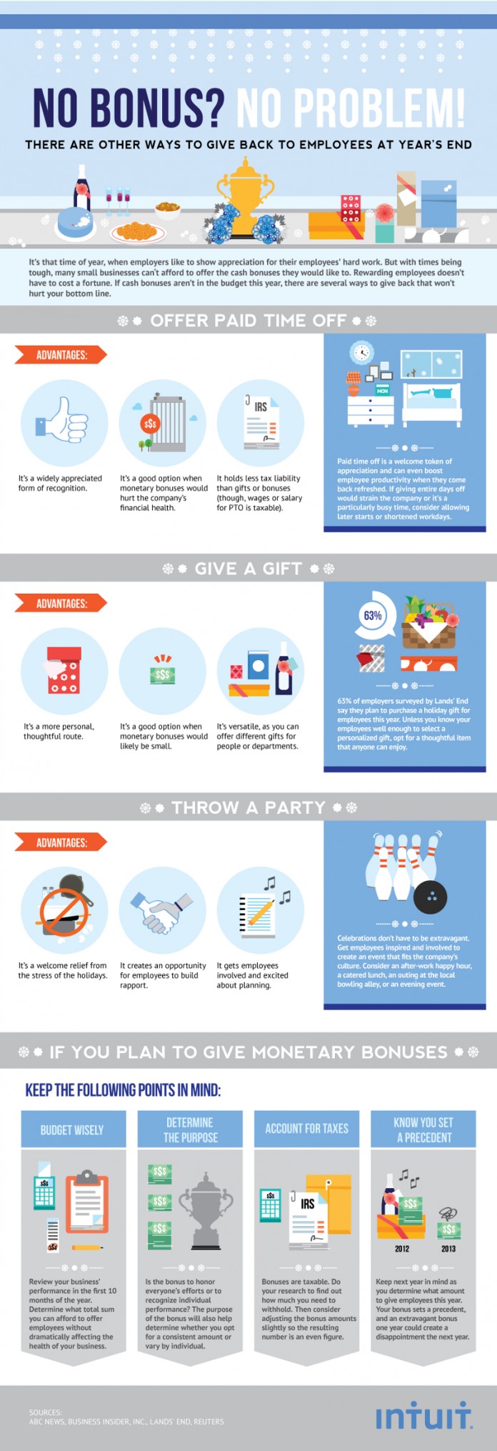 Paid Time Off and Other Alternatives to the Year End Bonues ...