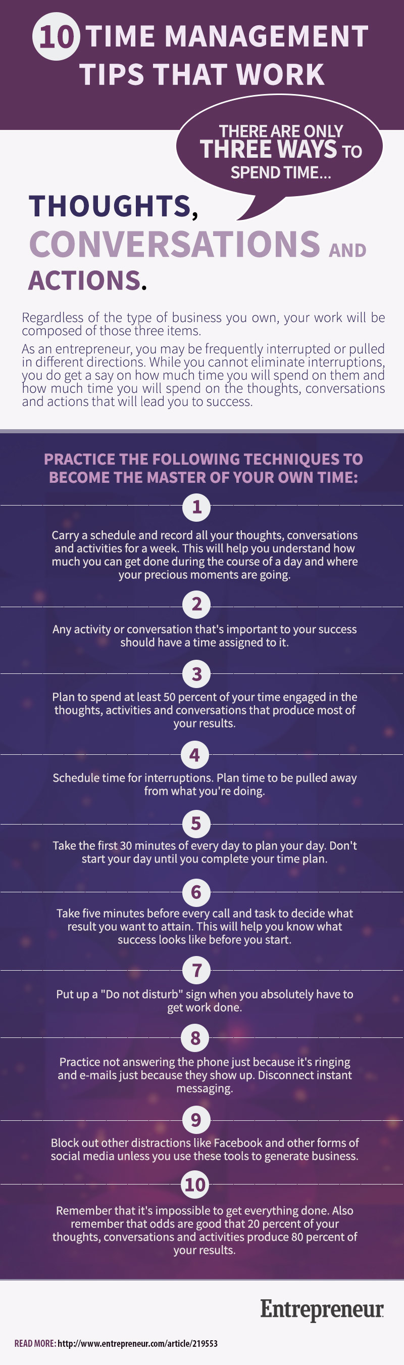 10 Terrific Time Management Tips BrandonGaille