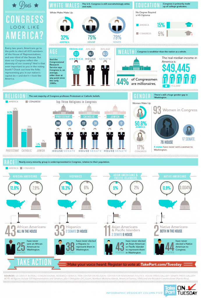 43 Key US Congress Demographics - BrandonGaille.com