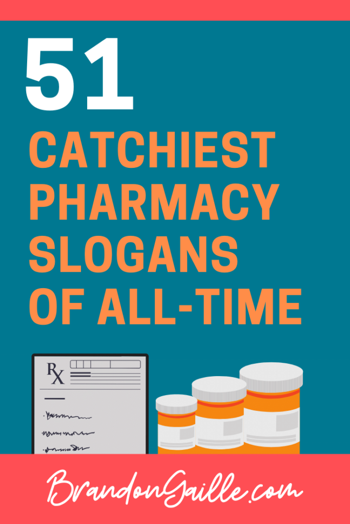 51 Catchy Pharmacy Advertising Slogans - BrandonGaille.com
