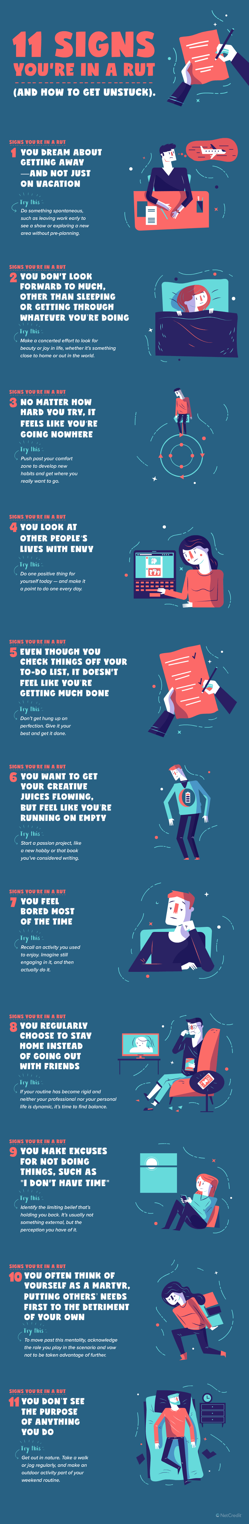 11 Ways To Get Out Of A Rut BrandonGaille