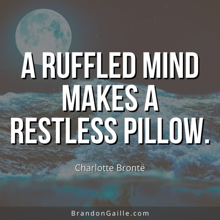 100 Famous Short Quotes About Sleep [with Images] - BrandonGaille.com
