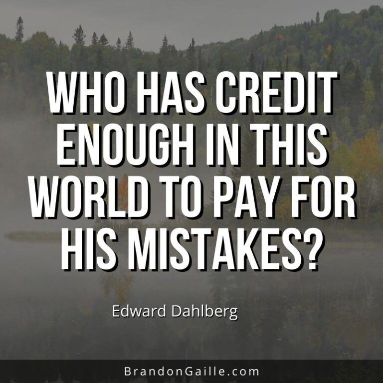 100 Short Quotes About Mistakes in Life [with Images] - BrandonGaille.com