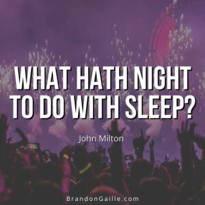 100 Famous Short Quotes About Sleep [with Images] - BrandonGaille.com