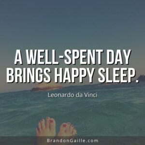 100 Famous Short Quotes About Sleep [with Images] - BrandonGaille.com