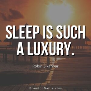 100 Famous Short Quotes About Sleep [with Images] - BrandonGaille.com