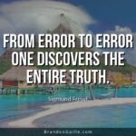 100 Short Quotes About Mistakes in Life [with Images] - BrandonGaille.com