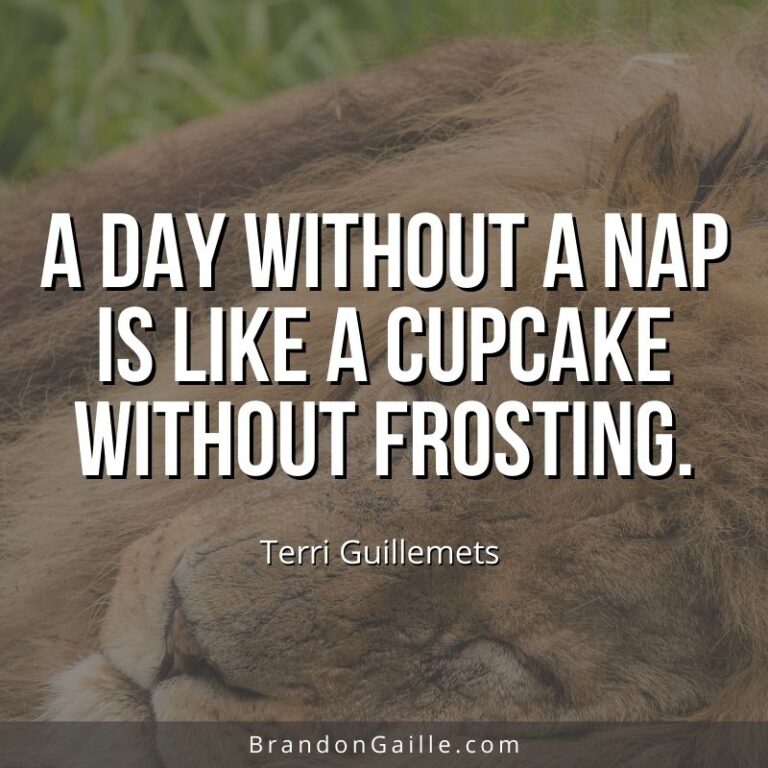 100 Famous Short Quotes About Sleep [with Images] - BrandonGaille.com