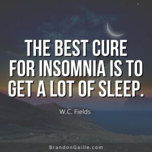 100 Famous Short Quotes About Sleep [with Images] - BrandonGaille.com